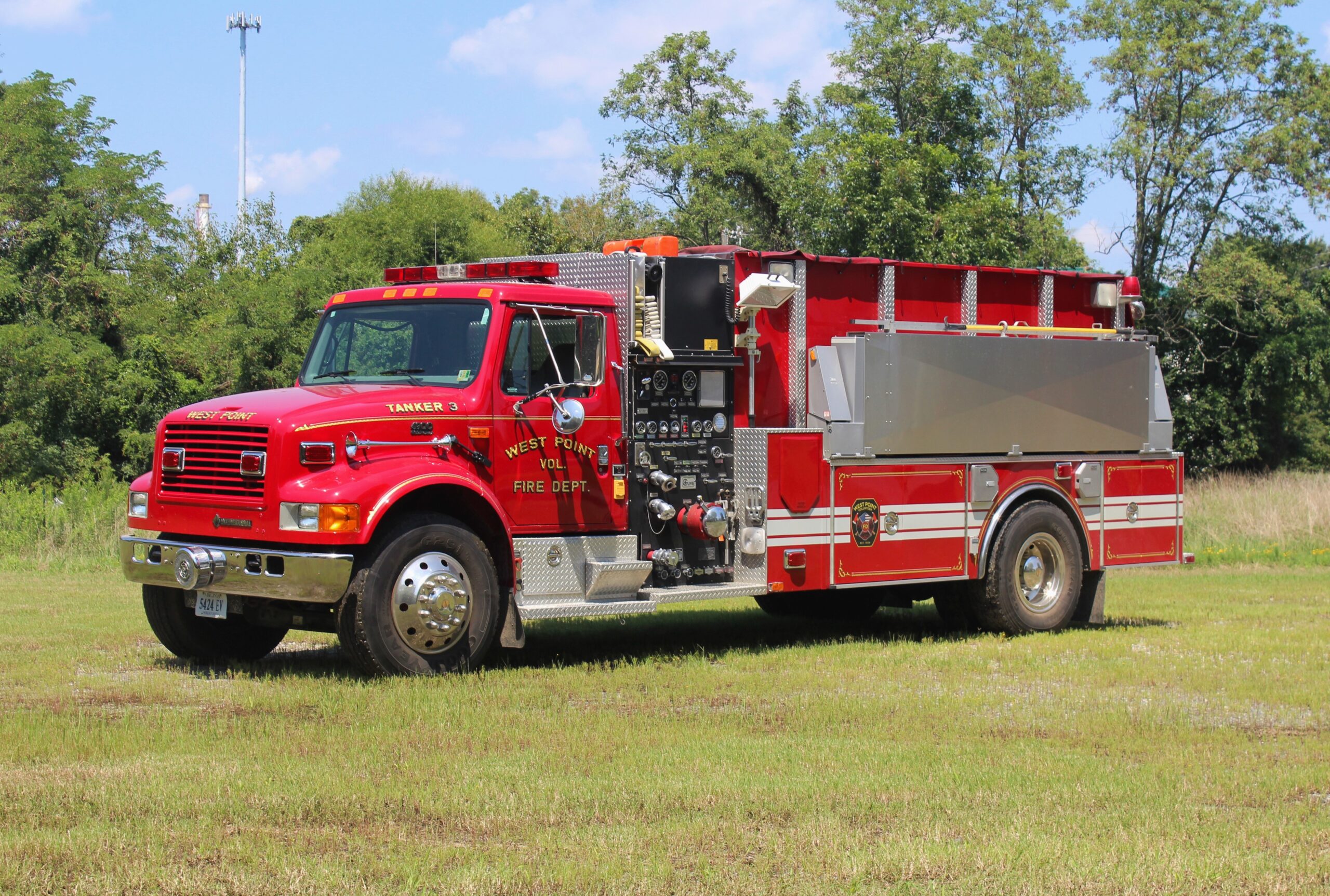 Tanker 3 - West Point Volunteer Fire Department